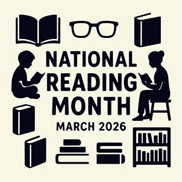 March is national reading month, order one of our authors books from ...